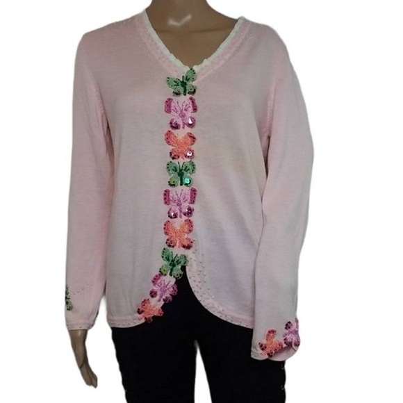 Storybook Knits | Sweaters | Vintage Storybook Knits By Hgtv Pink ...